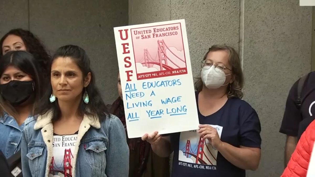 Maestros exigen mejoras laborales en San Francisco – Telemundo Area de ...