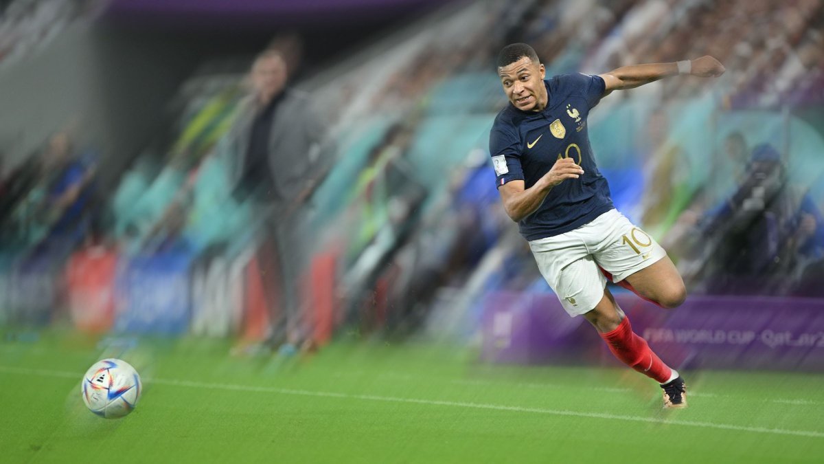 El increíble registro de velocidad de Kylian Mbappé – Telemundo Area de ...