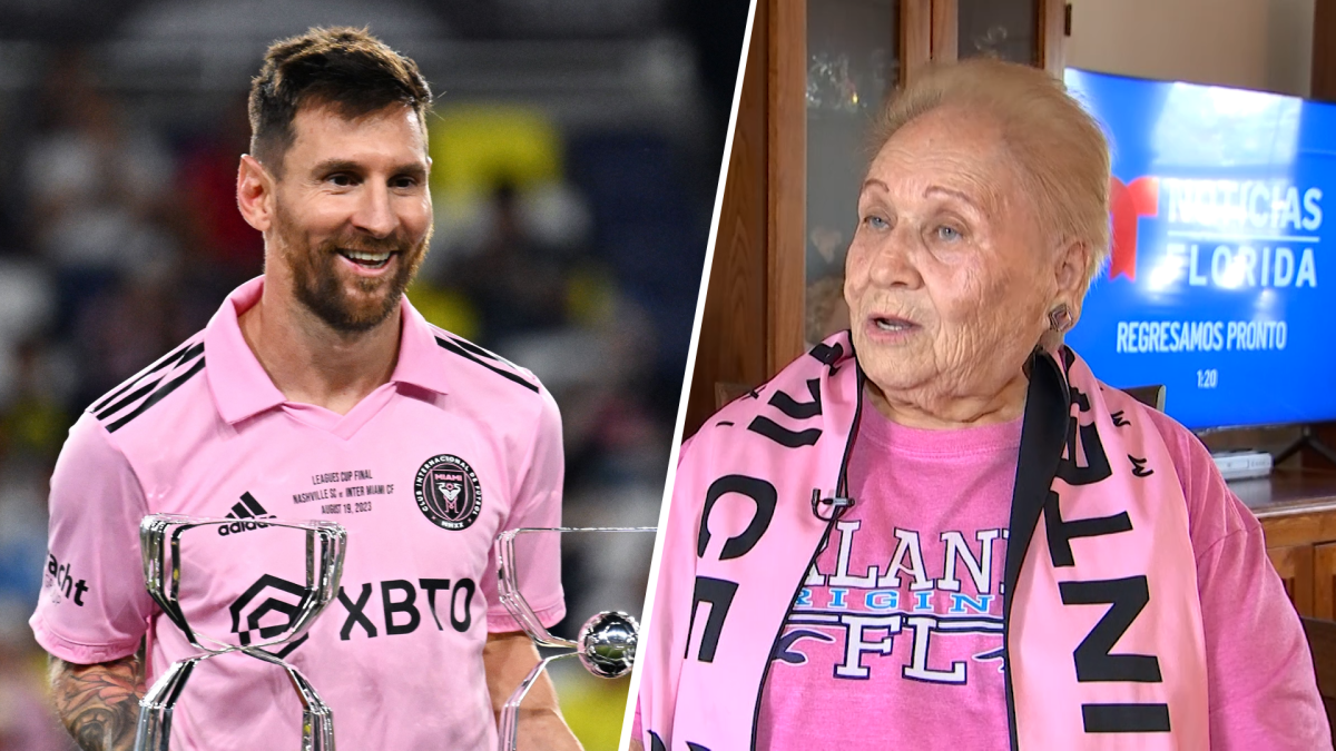 Escucha la canción que esta abuela le dedicó a Messi – Telemundo Area ...