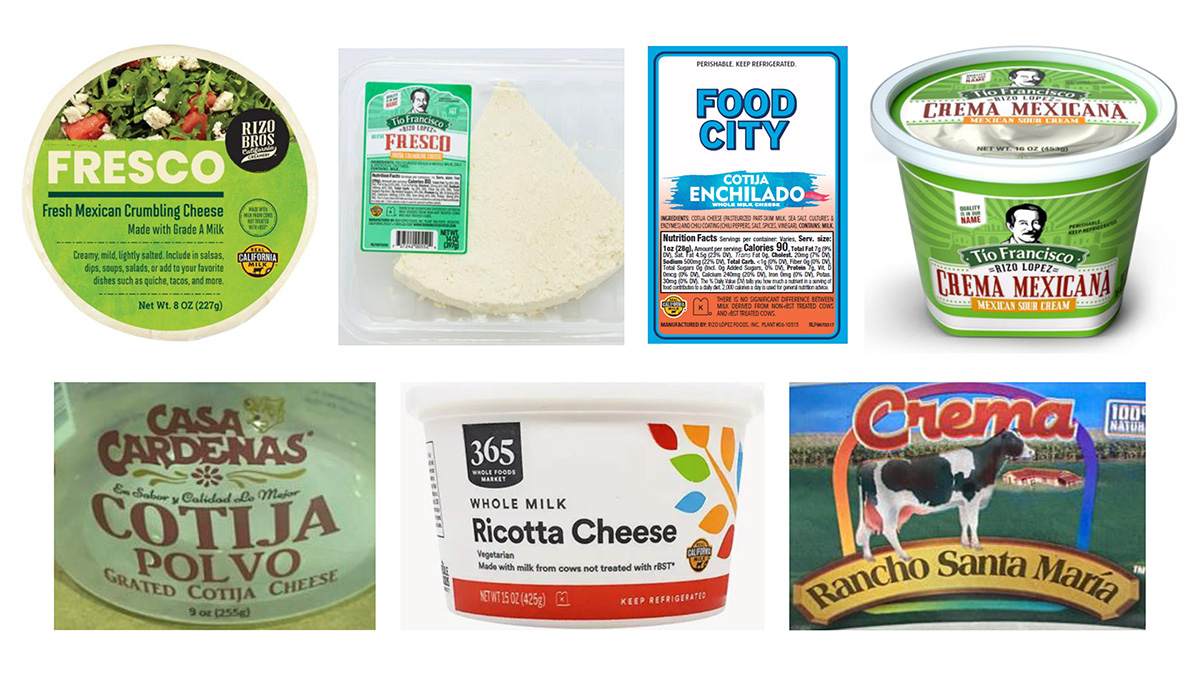 Brote De Listeria En Empresa Láctea Rizo Lopez Foods Inc Telemundo Area De La Bahía 48