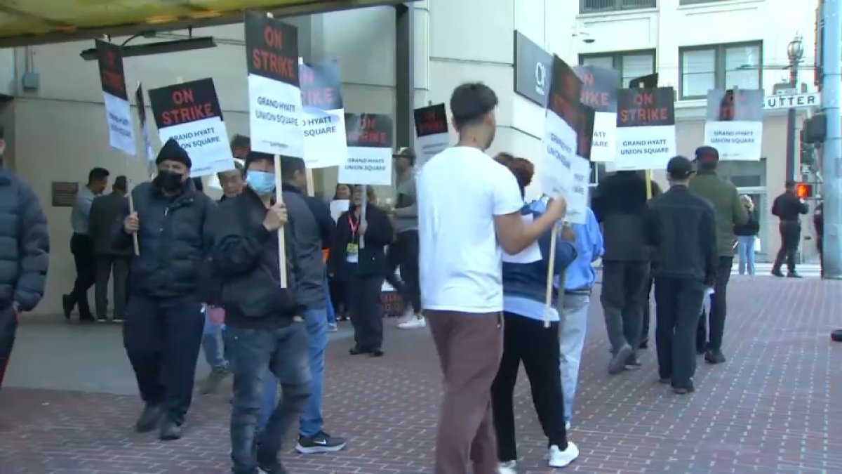 Trabajadores de Marriott y Hilton en huelga Bay Area – Telemundo Area ...