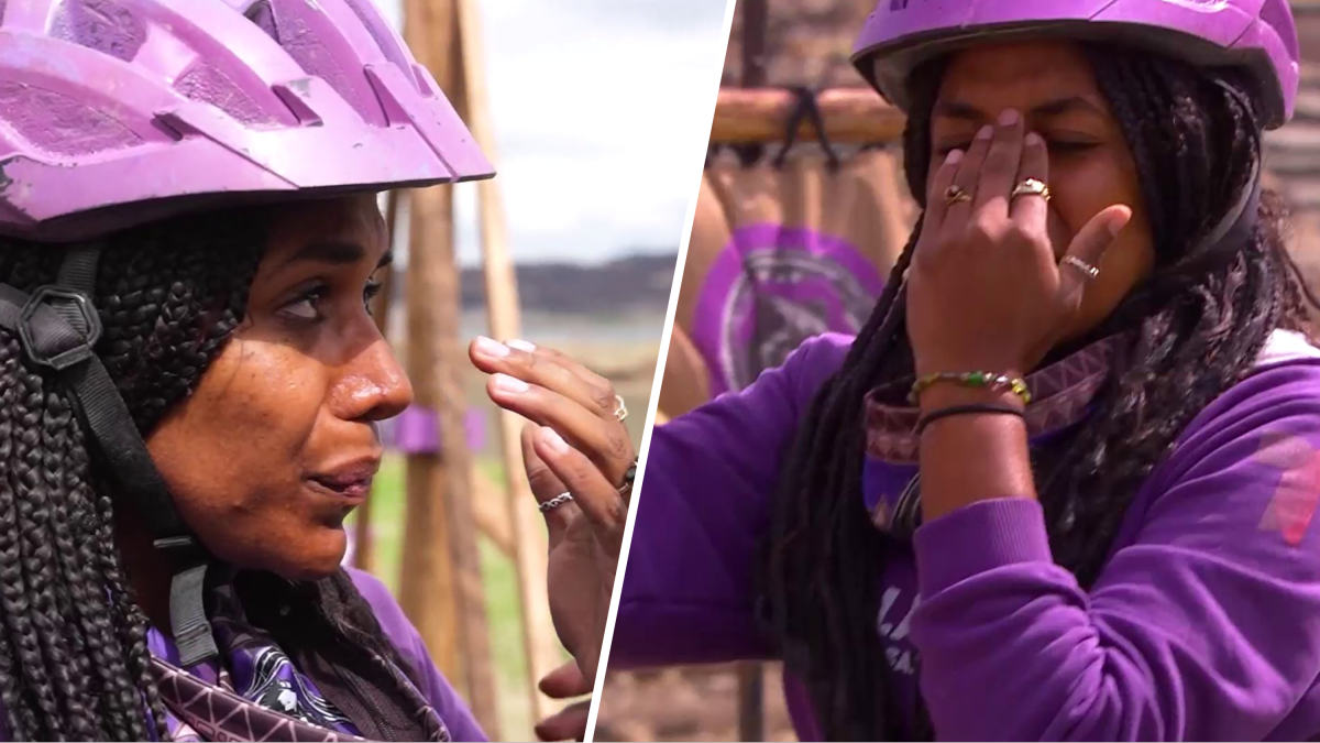 La Isla: el momento en que Awila se lesiona la nariz – Telemundo Area ...