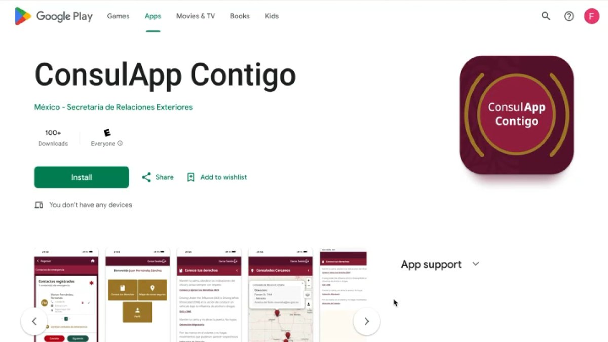 ConsulAPP Contigo aplicación para migrantes en EEUU – Telemundo Area de ...