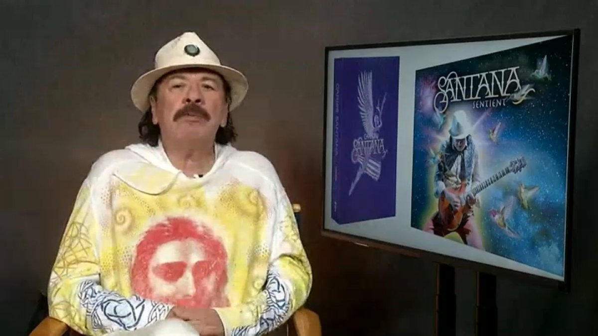 Sentient: el nuevo álbum de Carlos Santana – Telemundo Area de la Bahía 48