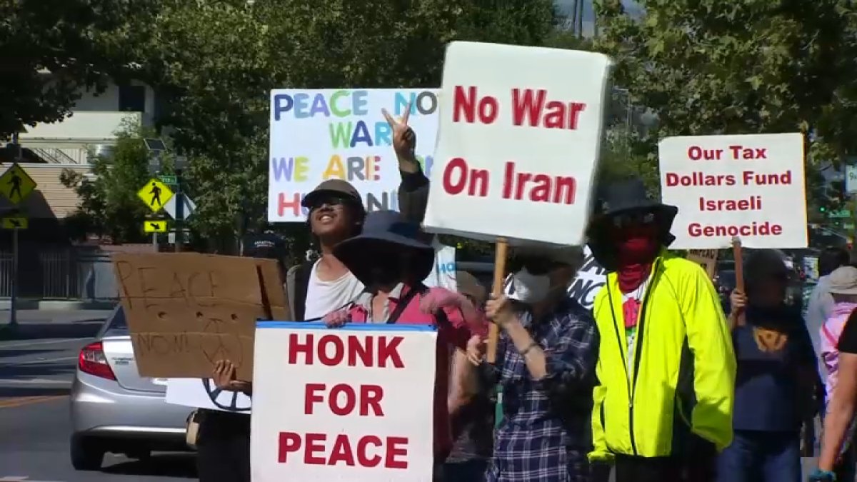 Protestas en San Francisco y San José contra bombardeo a Irán ...