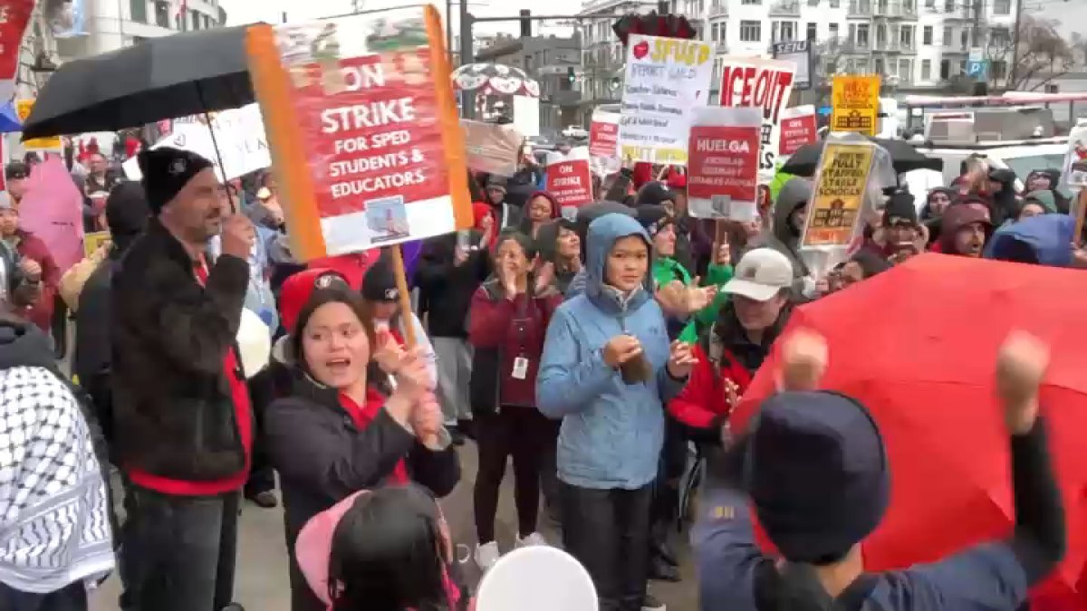 Continúa huelga de maestros por cuarto día en San Francisco – Telemundo ...